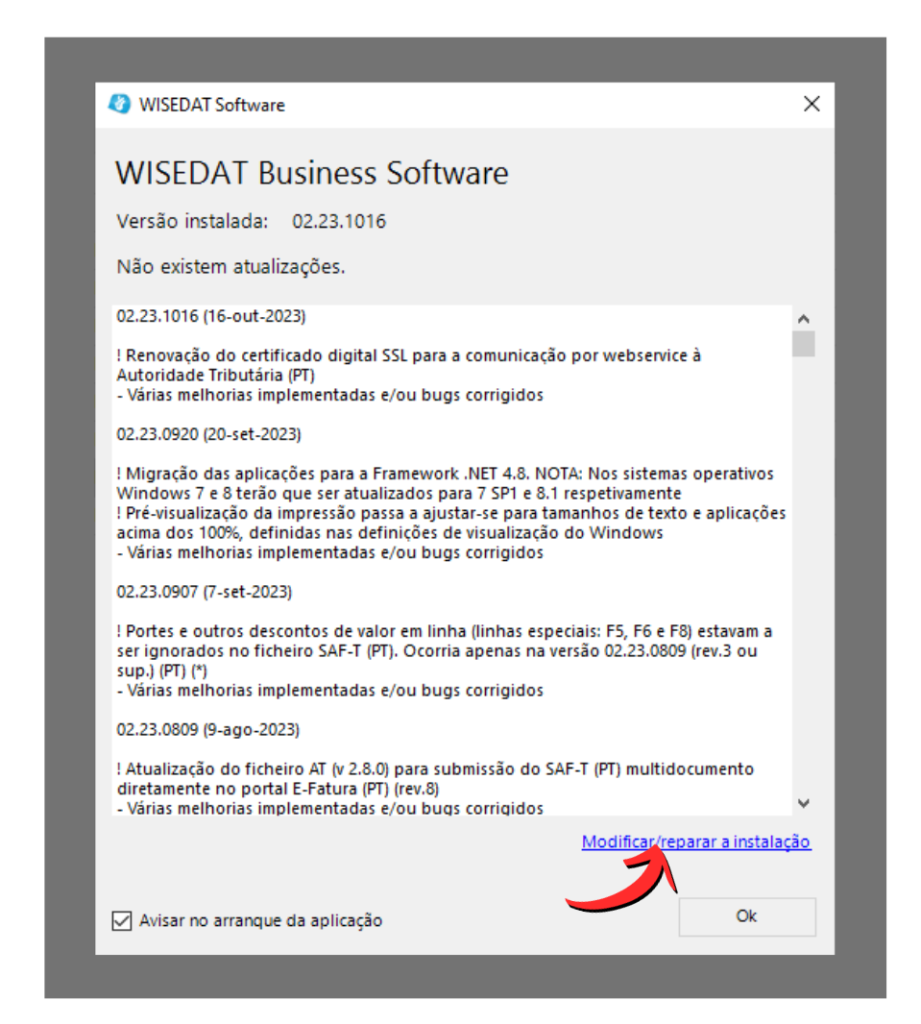 Alterar/editar relatórios ou modelos de impressão - WISEDAT,
