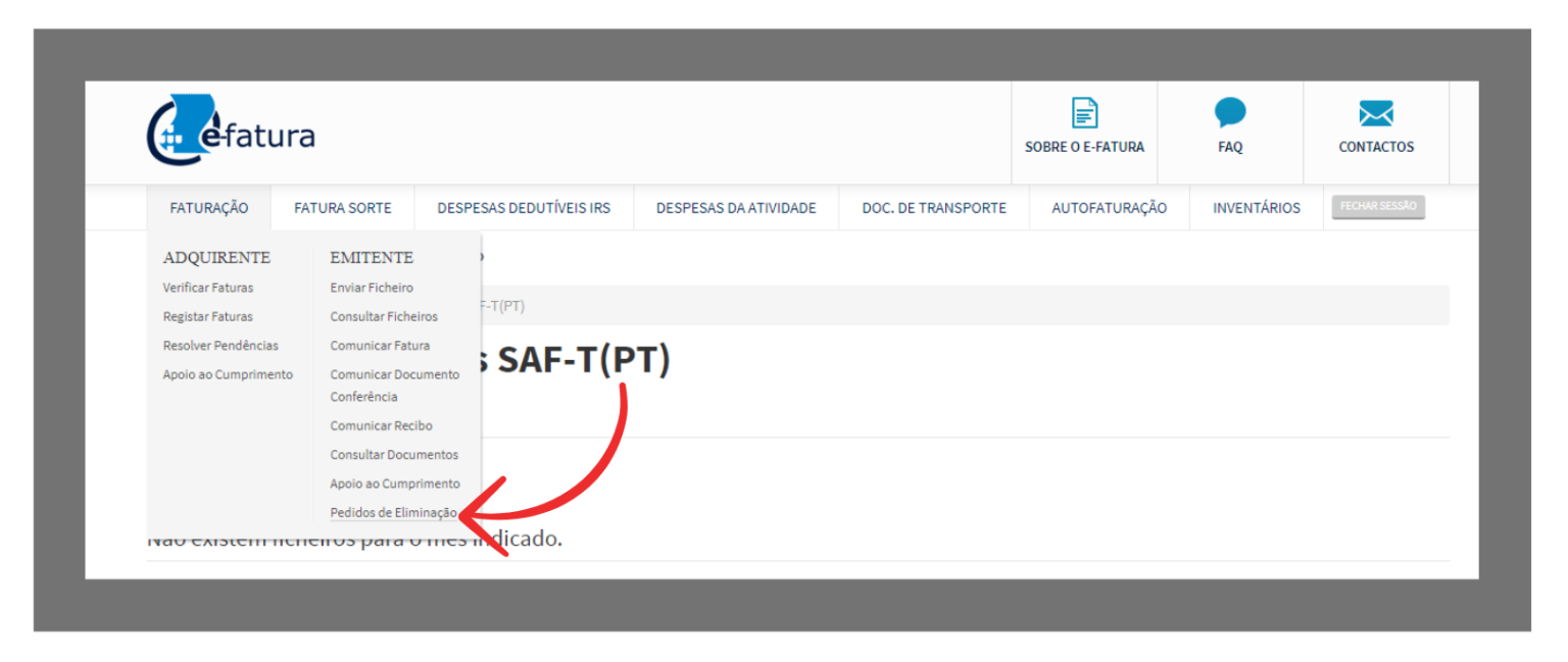 Como substituir o ficheiro SAF-T (PT) submetido no Portal da AT? - WISEDAT,
